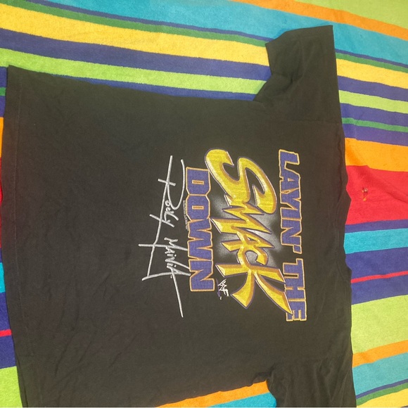 Shirts | Vintage Wwf Shirt The Rock Xl | Poshmark